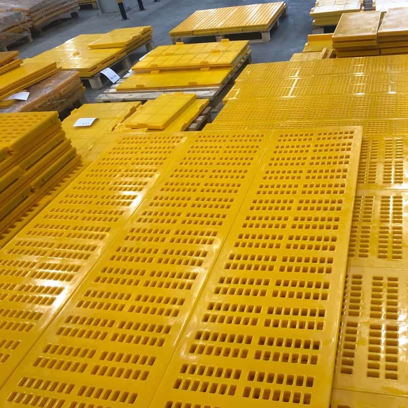 Design Polyurethane Dewatering Screen Deck Panels Supplier